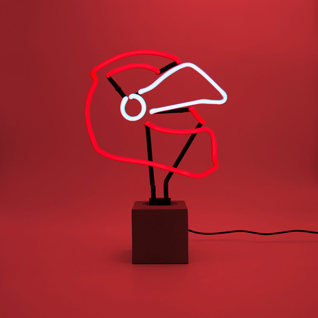 Neon 'F1 Helmet' Sign – Locomocean USA