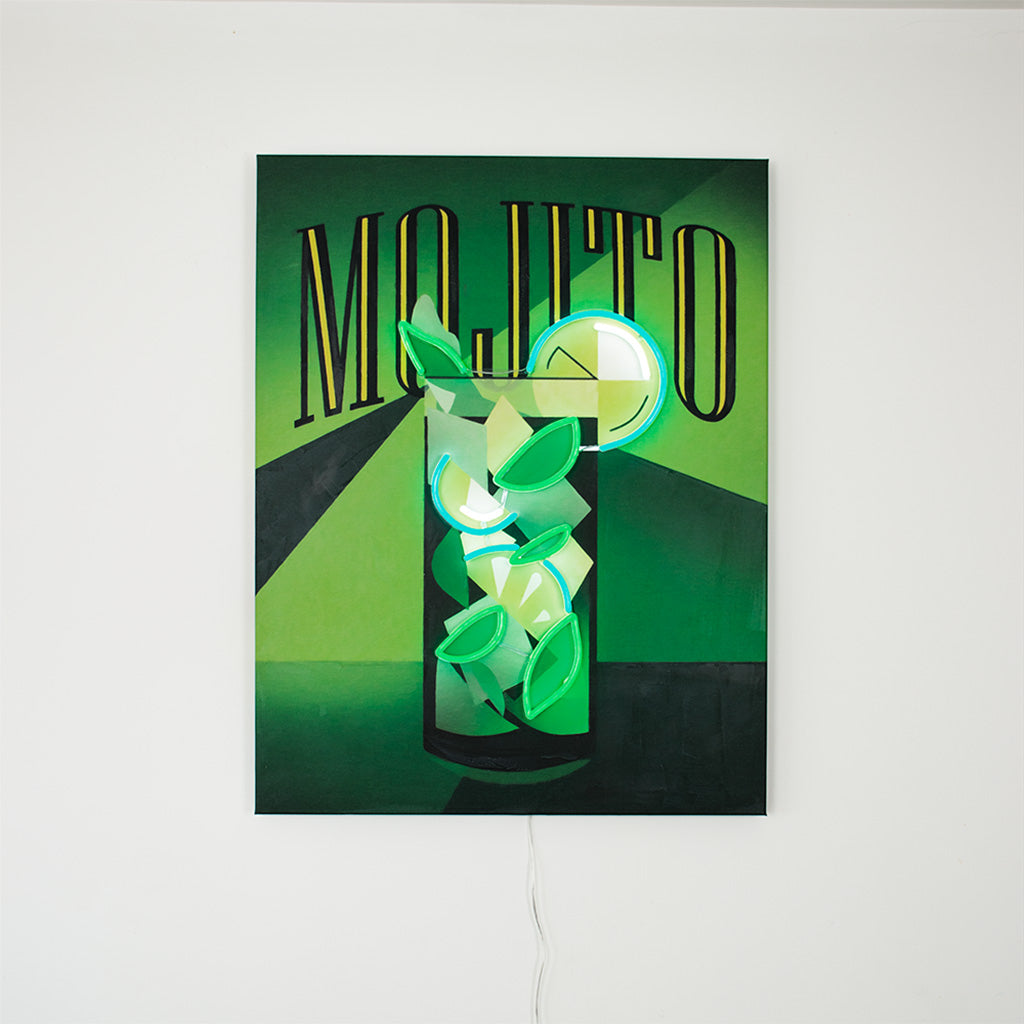 'Mojito' - Wall Painting (LED Neon) – Locomocean USA